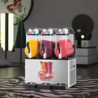 China Commercial Household Single/Double/Triple Cylinder Slush Machine Automatic Cold Drink Smoothie Maker for sale