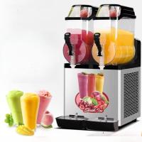 China Automatic Slush Machine Commercial Triple Cylinder Slush Maker Household Cold Drink Smoothie Machine for sale