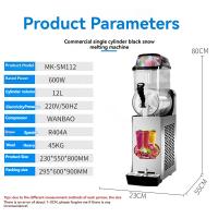 China Automatic Slush Machine Commercial Triple Cylinder Slush Maker Household Cold Drink Smoothie Machine for sale