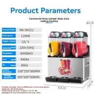 China Commercial Slush Machine Automatic Cold Drink Maker Household Slush Smoothie Beverage Machine for sale