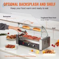 China New Commercial Electric Sausage Oven Stall For Hotels 220V Large Capacity Fully Automatic Dual Control Dog Machine for sale