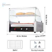 China Commercial Electric Sausage Oven Cooking Large Capacity Fully Automatic Dual Control Easy Operate for sale