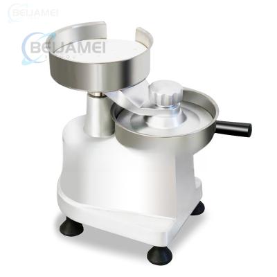 China New Commercial Manual Non Electric High Productivity Portable Circular Meat Patty Machine Filling Press for sale