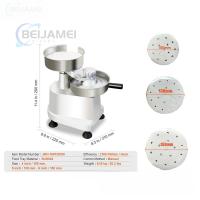 China New Commercial Manual Non Electric High Productivity Portable Circular Meat Patty Machine Filling Press for sale
