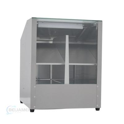 China Commercial Constant Temperature Food Warmer Cabinet Chestnut Popcorn Display Case for Cinema for sale