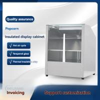 China Commercial Constant Temperature Food Warmer Cabinet Chestnut Popcorn Display Case for Cinema for sale