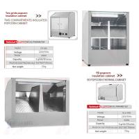 China Commercial Constant Temperature Food Warmer Cabinet Chestnut Popcorn Display Case for Cinema for sale