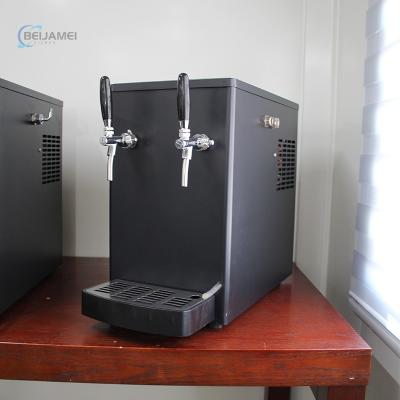 China 1-faucet/2-faucet Countertop Beer Cooler, High-efficiency Beer Cooler Dispenser for sale