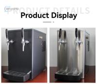 China 1-faucet/2-faucet Countertop Beer Cooler, High-efficiency Beer Cooler Dispenser for sale