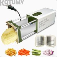 China Commercial Strip, Segment, And Dicing Machine Multifunctional Electric Vegetable Cutter for sale