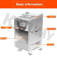 China Commercial Meat Grinder Stainless Steel Slicer Shredder Meat Cutter Copper Core Food Machinery Detachable for sale
