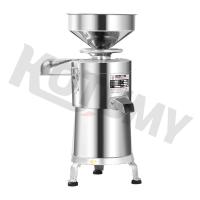 China Stainless Steel Soy Milk Machine Funnel Slurry Self-Seperation Stone Mill Grinder Industrial Equipment for sale