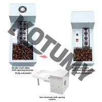 China Fully Automatic Commercial Chestnut Opening Machine With Adjustable Single & Double Chain Cutting for sale