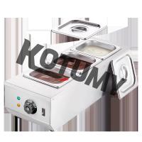China Commercial Electric 2 Can Chocolate Tempering Machine Nuts Peanuts Flour Fruit New Water-based for sale