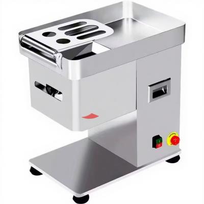 China Commercial High-power Desktop Electric Stainless Steel Fully Automatic Multifunctional Slicer for sale