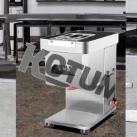 China Commercial High-power Desktop Electric Stainless Steel Fully Automatic Multifunctional Slicer for sale