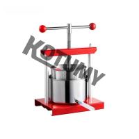 China Heavy Manual Fruit Wine Press 5L Capacity 10kg for Outdoor Kitchen Home Use-Cider Apple Grape Tincture Vegetables for sale