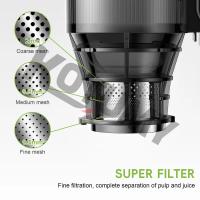 China High Juice Yield Cold Press Juicer 130mm Feed Chute For Whole Fruits & Vegetables for sale
