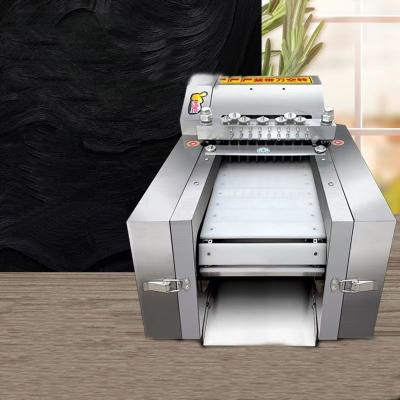 China Full Automatic Meat Slicer Boneless Steak Slicer Meat Dicer Cube Cutting Machine for sale