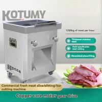 China Fresh Meat Pork Slicer Cutting Automatic Cabbage Slicer Vege for sale