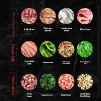 China Fresh Meat Pork Slicer Cutting Automatic Cabbage Slicer Vege for sale