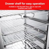 China 220V Steamed Bun Cabinet, Steamed Bun Insulation Display Cabinet, Commercial Breakfast Shop Display Cabinet for sale