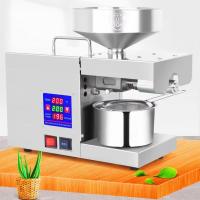 China Intelligent Oil Press Household Fully Automatic Peanut Walnut Press Without Frying for sale