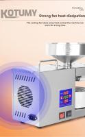China Intelligent Oil Press Household Fully Automatic No Frying Stainless Steel Material for sale