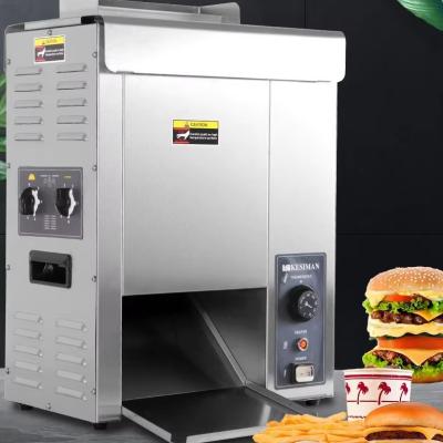 China Fully Automatic Tracked Chain Burger Machine For Fast Heating Of Burgers for sale