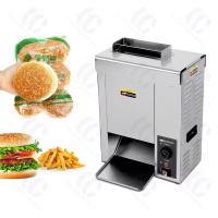 China Fully Automatic Tracked Chain Burger Machine For Fast Heating Of Burgers for sale