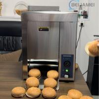 China Fully Automatic Tracked Chain Burger Machine For Fast Heating Of Burgers for sale