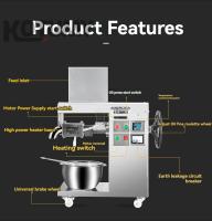 China Commercial Automatic Sunflower Castor Peanut Oil Extraction Machine for sale