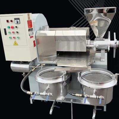 China Groundnut Mustard Automatic Sunflower Soybean Oil Machine For Making for sale
