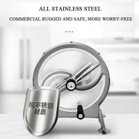 China Commercial Stainless Steel Hand Crank Vegetable And Fruit Slicer Cutting Machine for sale