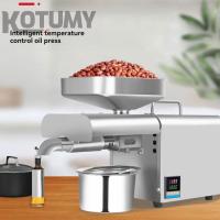 China Stainless Steel Edible Oil Processing Machine Automatic Peanut Cooking Mini Oil Press Machine for sale