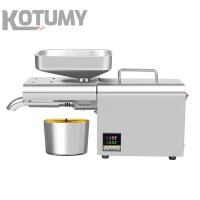 China Stainless Steel Edible Oil Processing Machine Automatic Peanut Cooking Mini Oil Press Machine for sale