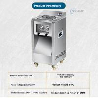 China Automatic Commercial Home Stainless Steel Fresh Salmon Meat Brisket Bacon Beef Sausage Slicer Cutting Machine for sale