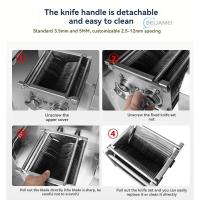 China Automatic Commercial Home Stainless Steel Fresh Salmon Meat Brisket Bacon Beef Sausage Slicer Cutting Machine for sale