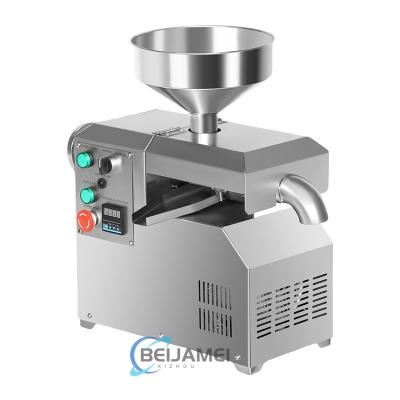 China Small Fully Automatic Oil Press, Peanut Kernel, Sesame, Sunflower Seed Intelligent Oil Press for sale