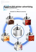 China Stainless Steel Sauce Pump Commercial Kitchen Storage Manual Quantitative Bucket for sale