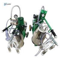China Electric Milking Machine For Farm Cows Bucket With 304 Stainless Steel Bucket Cow Milking Machine for sale