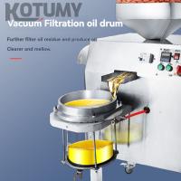 China Commercial Stainless Steel Intelligent Temperature Controlled Screw Oil Press Suitable For Oil Mill for sale
