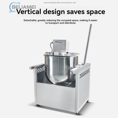 China New Commercial Stainless Steel Caramel Kettle Corn Popcorn Machine For Sale Industrial Popcorn Maker for sale