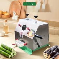 China Hand Cranked Stainless Steel Manual Sugarcane Juicer for sale