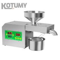China Household Oil Press Stainless Steel Oil Press Machine Edible Oil Press for sale