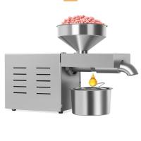 China Household Oil Press Stainless Steel Oil Press Machine Edible Oil Press for sale