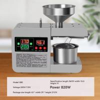 China Oil Press Automatic Household FLaxseed Oil Extractor Peanut Oil for sale