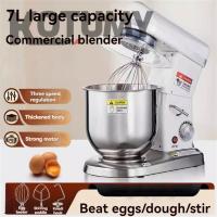 China 7L Stainless Steel Electric Food Stand Mixer Multifunctional Kitchen Equipment For Making Milkshakes Whisks Dough Kneading For for sale