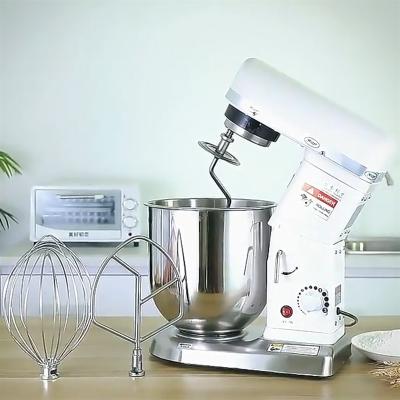 China Multifunctional Electric Stand Food Mixer 7L Stainless Steel Bowl Cream Blender Knead Dough Cake Bread Whisk Egg Beater Chef for sale