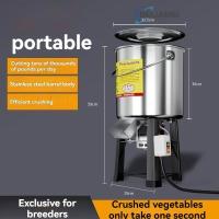 China Fully Automatic Electric Vegetable Cutter Vegetable Chopping Machine In The Breeding Farm for sale